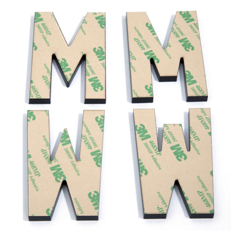 Laser Cut 4D Number Plate Letters - Viking Laser